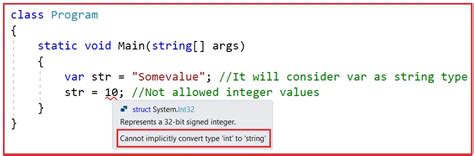 Var Vs Dynamic In C With Examples Dot Net Tutorials