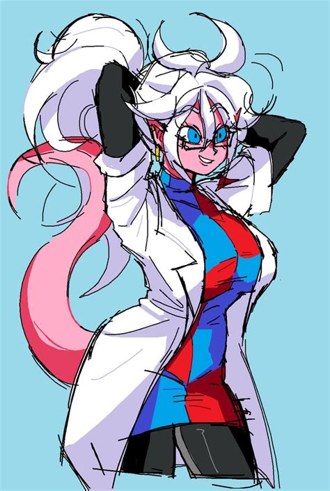 Scientist Majin 21 Dragon Ball Fighterz Anime Dragon Ball Super Dragon Ball Super Manga