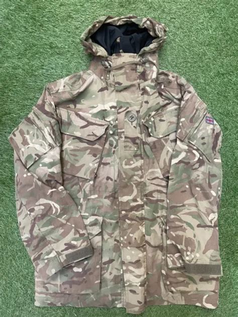 British Army Waterproof Smock Mvp Black Liner Mtp Camo 170 96 Issued