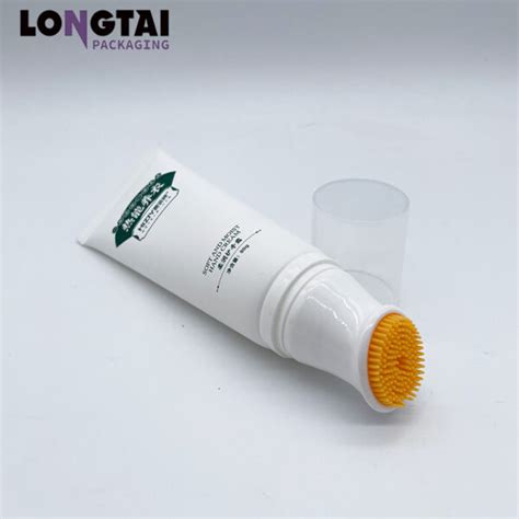 Lotion Cosmetic Packaging With Silicone Brush Longtai Pack