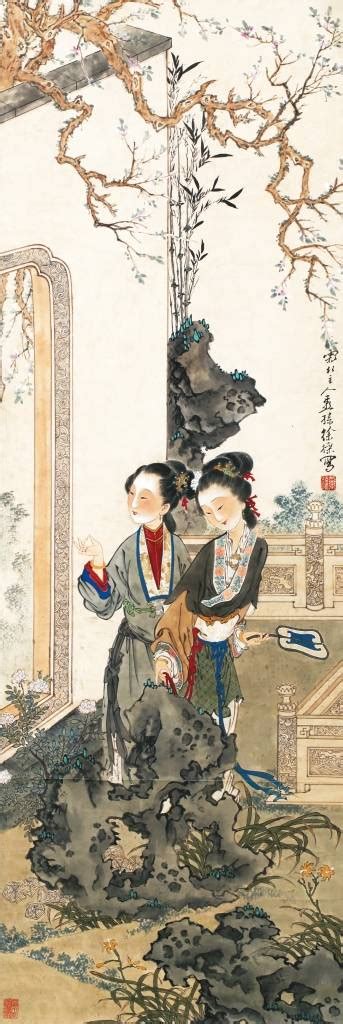 徐操 雙美圖｜2016秋拍 帝圖拍賣 領銜全台書畫文物類第一拍賣品牌