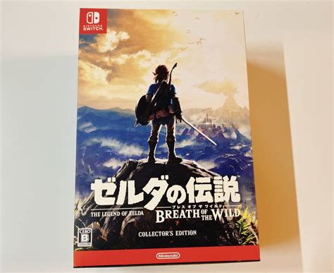 【未使用】【 美品 】ゼルダの伝説 ブレス オブ ザ ワイルド Collectors Edition The Legend Of Zelda