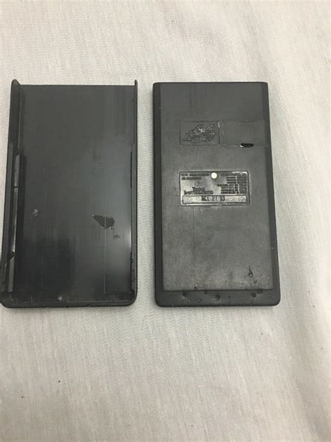 Vintage Texas Instruments Business Analyst 35 Calculator And Slide Case