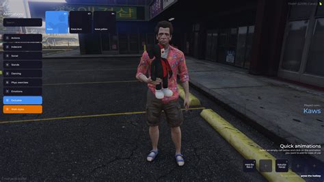 🎭 [paid] [standalone][esx][qbcore] Animation Menu V2 Walkingstyles