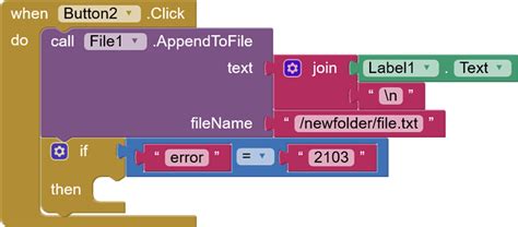 How Can I Create A New Folder In The Internal Memory To Save My File Mit App Inventor Help