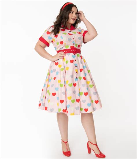 Plus Size Swing Dresses Page 2 Unique Vintage