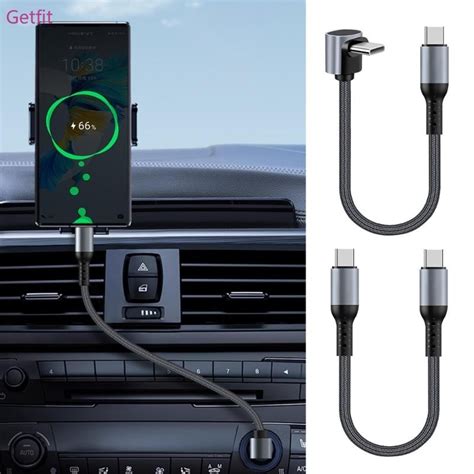 Getf Usb C สายชาร์จเร็วสายไนลอนแบน 60w การส่งข้อมูลที่รวดเร็วอันทรงพลัง Shopee Thailand