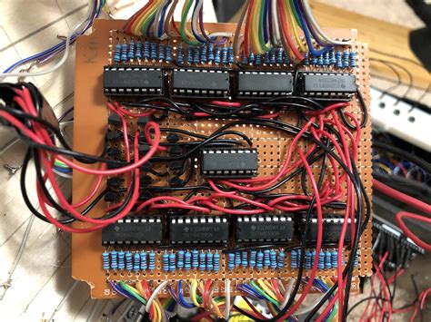 Led Cube 8x8x8 Running On An Arduino Circuit Diagram Circuit Diagram
