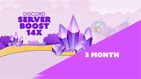 Buy Discord Server Boost 14x 3 Months Discord Boost Key Global