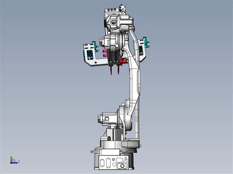 物料多功能抓取机械手臂 SOLIDWORKS 2020 模型图纸下载 屿双网