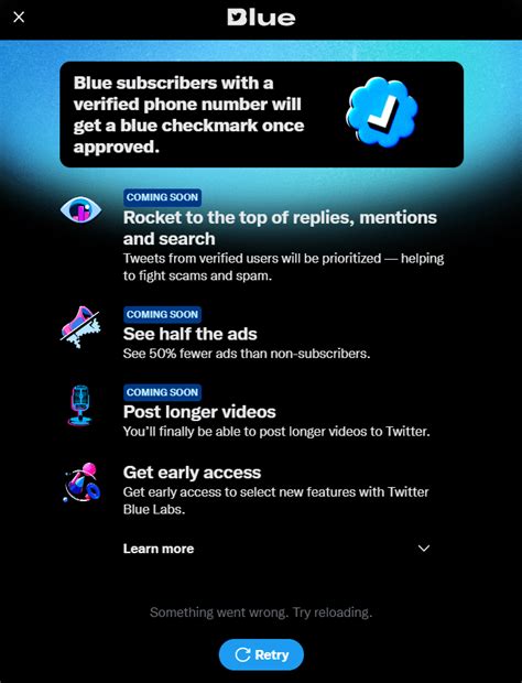 Elvandubz On Twitter The Twitter Blue Button Doesnt Even Work