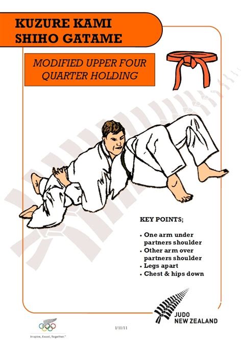 4th Kyu Orange Belt Requirements Howick And St Heliers Judo Club