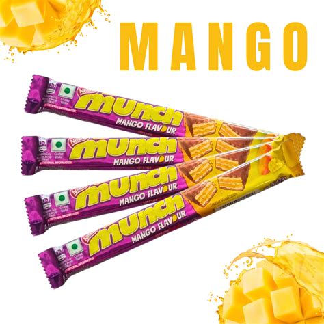 Munch Mango Flavour Chocolate Imported From India Indian Candies