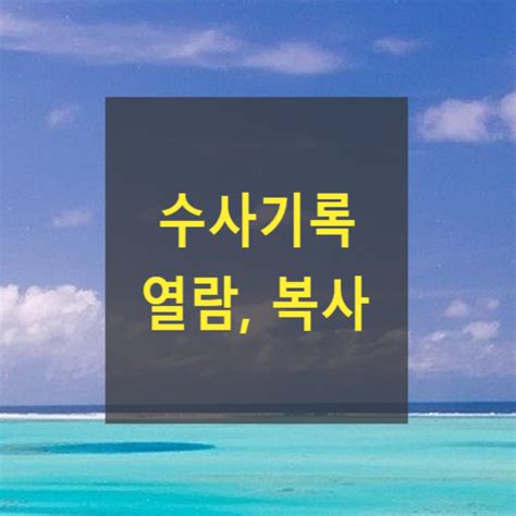 수사기록열람 복사등사고소인 피고소인 피의자 피고인 변호인의견서 고소장 판결문 경찰 검찰 공판 확정 사기