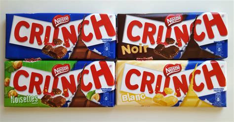 Concours 4 Tablettes De Chocolat Crunch à Gagner So Busy Girls