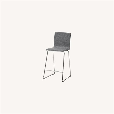 Ikea Volfgang Bar Stools With Backrest Aptdeco