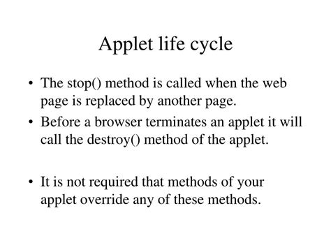 PPT Applets PowerPoint Presentation Free Download ID 5425802