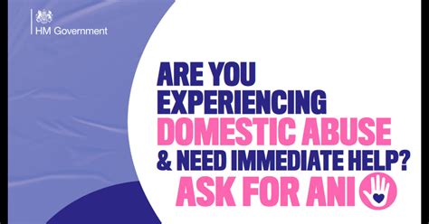 Ask For Ani Help For Domestic Abuse Victims In The South Hams South