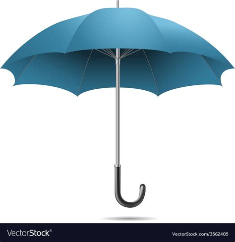 Blue Umbrella Png Vector