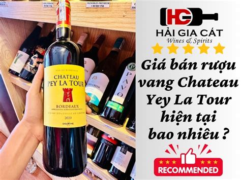 Rượu vang Chateau Pey La Tour chính hãng giá chỉ XX
