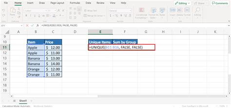 how to calculate sum by group in excel sheetaki