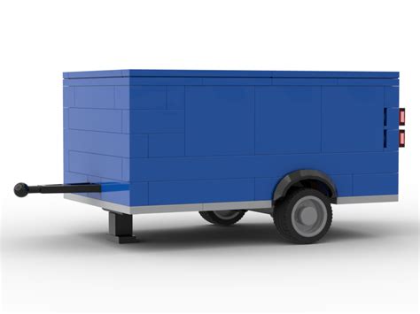 Lego Moc Universal Cargo Trailer Small By Bear Mocs Rebrickable