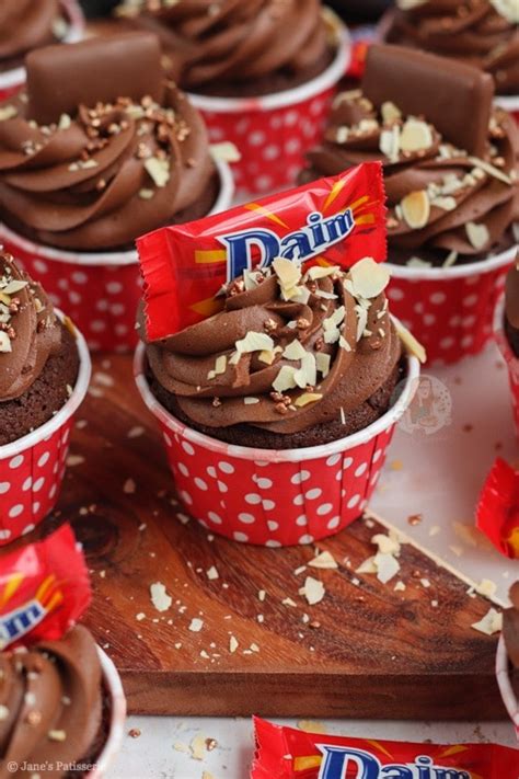 Daim Bar Cupcakes Janes Patisserie