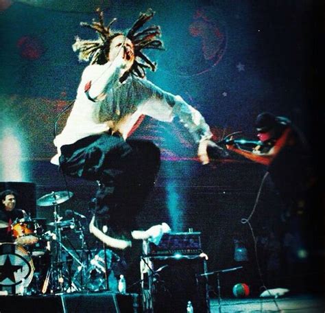 Zack Dela Rocha With Rage Against The Machine In The 90s Rage Against
