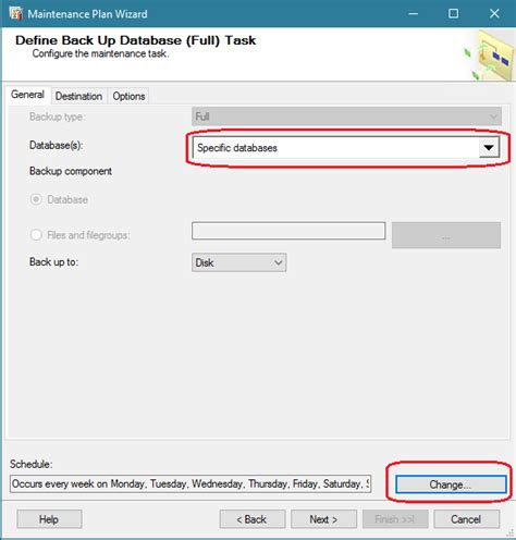 Setting Up A Basic Sql Maintenance Plan Transformations Support