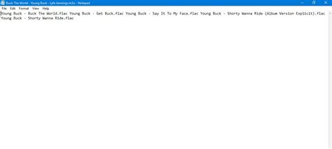 Make An M3u File Volbusy
