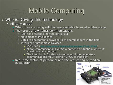 PPT Fundamentals Of Mobile Computing CE PowerPoint Presentation ID