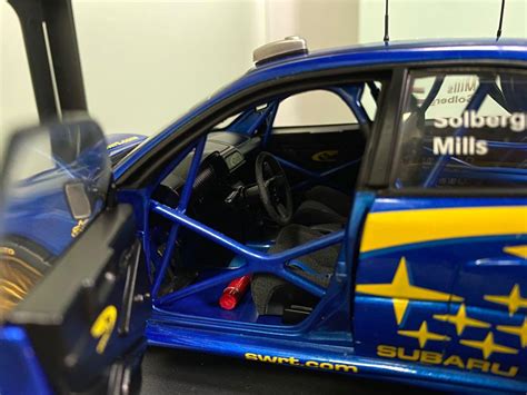 1 18 Autoart Subaru Wrx Blobeye 2005 Rally Hobbies And Toys Toys