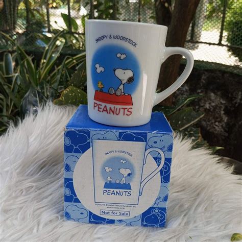 Snoopy Peanuts Ceramic Mugs Furniture And Home Living Kitchenware And Tableware Other Kitchenware