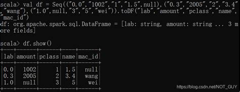 Spark中dataframe里datadrop和datanadrop的区别 Csdn博客
