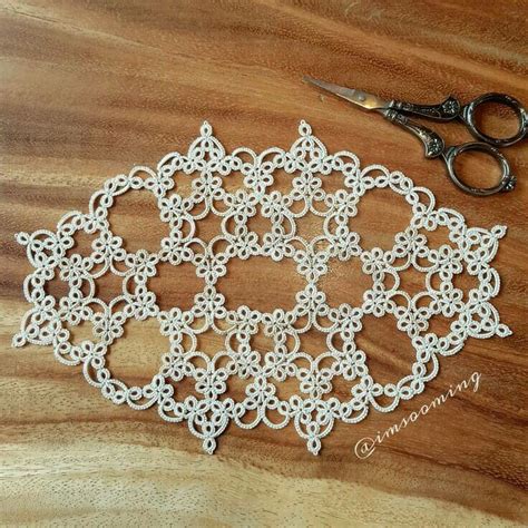 Pdf Shuttle Tatting Pattern Doily 2 Etsy Artofit