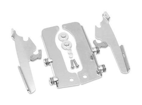 Memphis Shades Fats Slim Batwing Trigger Lock Mount Kit For Harley