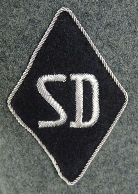 Ss Sd Sicherheitsdienst Intelligence Service Leutnant Tunic Griffin