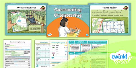 Oaa Orienteering Lessons Year 4 Pe Lesson Twinkl