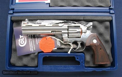 Nib Stainless 6 Colt Python