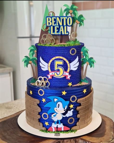 Pin de Ludi Santos em SONIC Bolo de aniversário sonic Bolo sonic