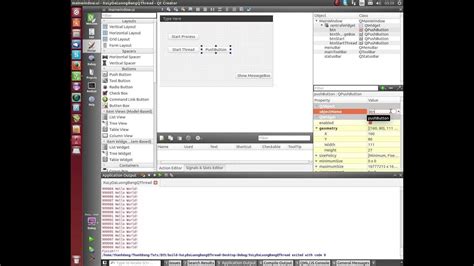 Linux Qt5 C Xử Lý đa Luồng Bằng Qthread Youtube