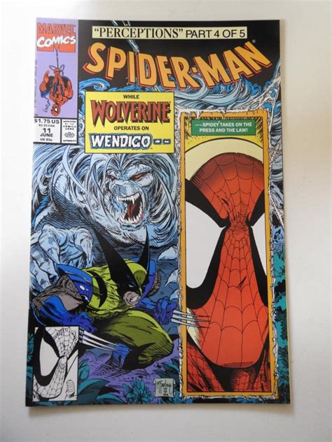 Spider Man 11 1991 Comic Books Copper Age Marvel Hipcomic