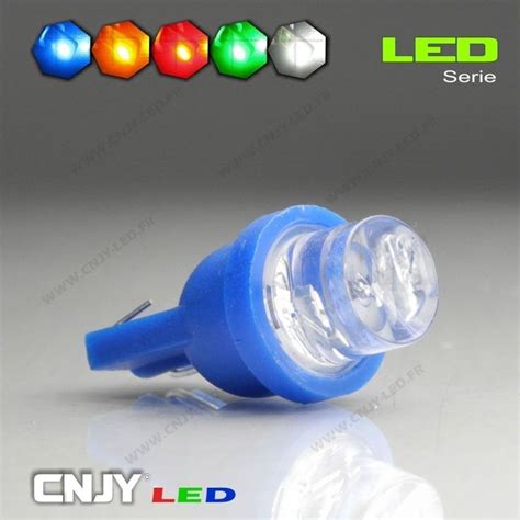 Ampoule led W5W T10 Wy5W compact courte pour veilleuses, compteur et ...