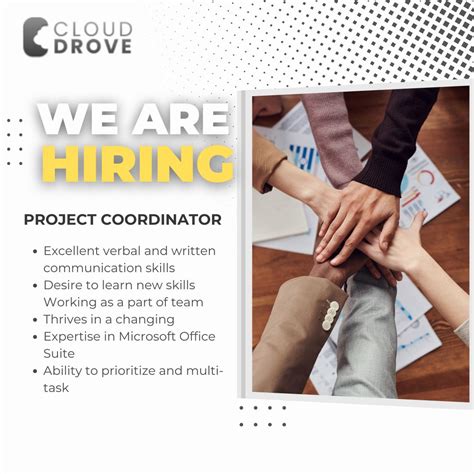 Clouddrove On Linkedin Hiring Projectcoordinator Remotejob