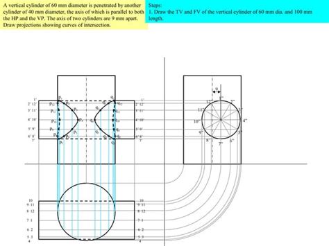 Intersection Engineering Drawing