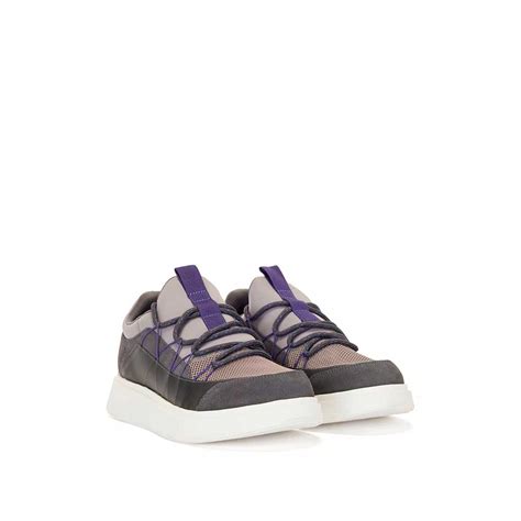 Zapatillas Con Construcción De Calcetín Con Malla