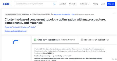 Clustering Based Concurrent Topology Optimization With Macrostructure Components And Materials