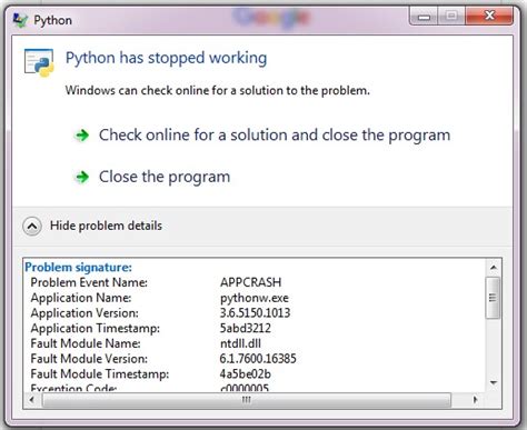 Anaconda Python 3 6 Not Launching In Windows 7 64 Bit Issue 9954 ContinuumIO Anaconda