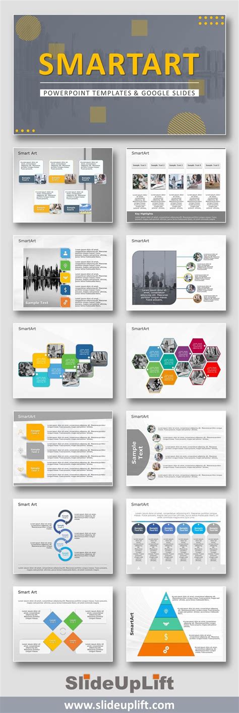 Powerpoint Smart Art Templates And Slides Slideuplift Powerpoint Powerpoint Images