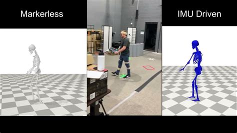 Imu Driven Opensim Markerless Mocap Comparison Youtube